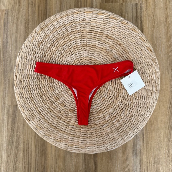 Boutine LA | Swim | Boutine La Rose Red Classic Bikini Bottoms | Poshmark